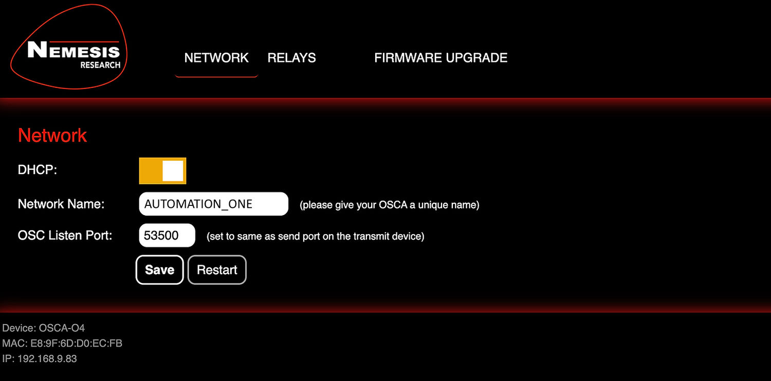 NEMESIS OSCA-O4 4 Channel OSC GPO Output - Orbital Sound - Audio and ...