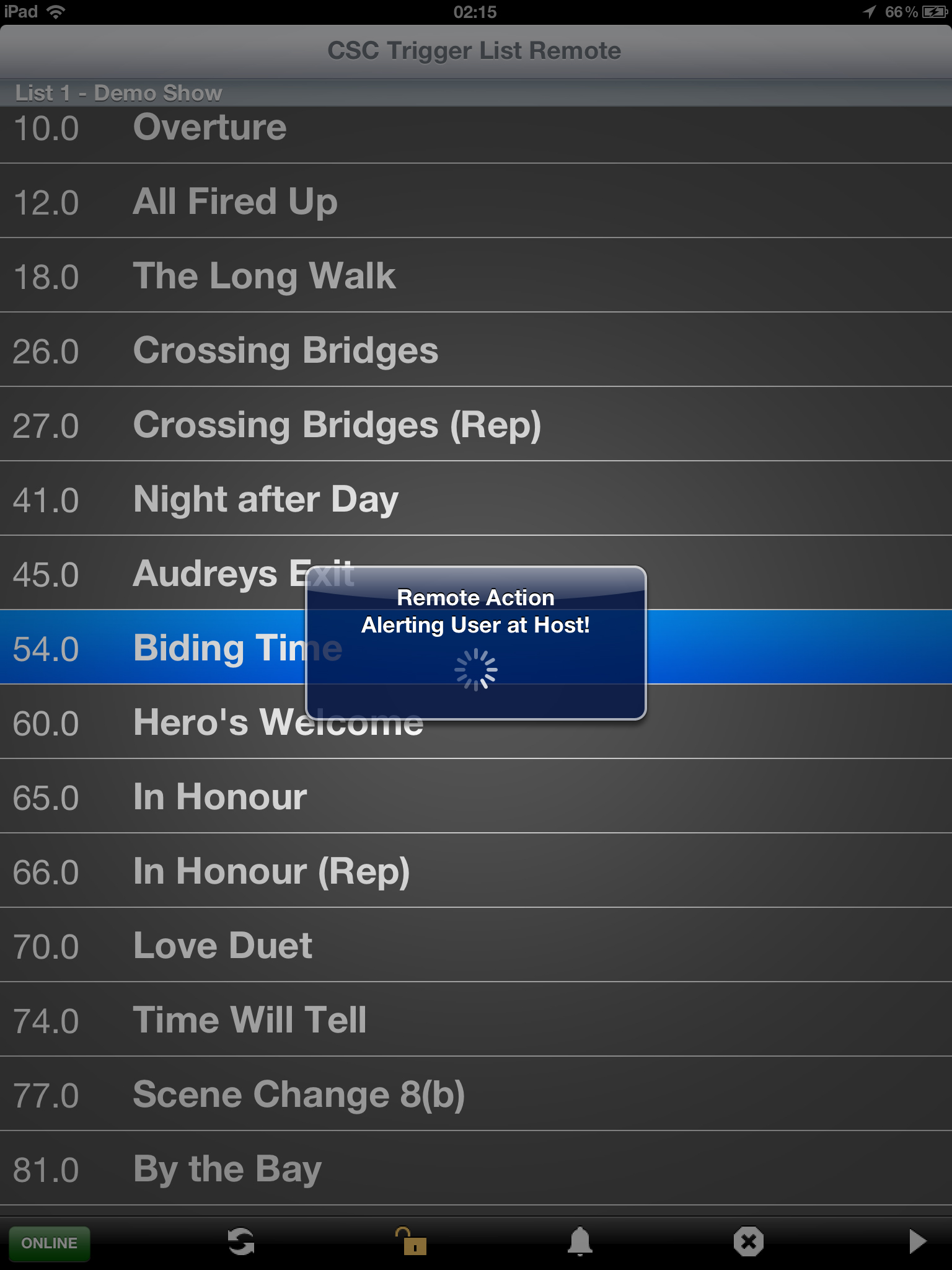 New iPad App for CSC Show Control - Orbital Sound - Audio and ...